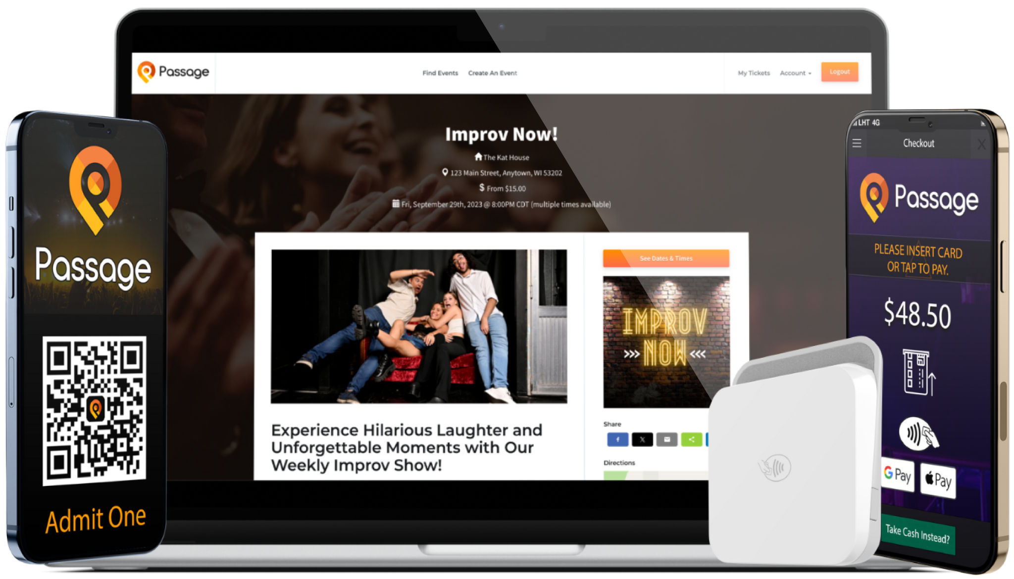 Family Entertainment Ticketing Software - Passage